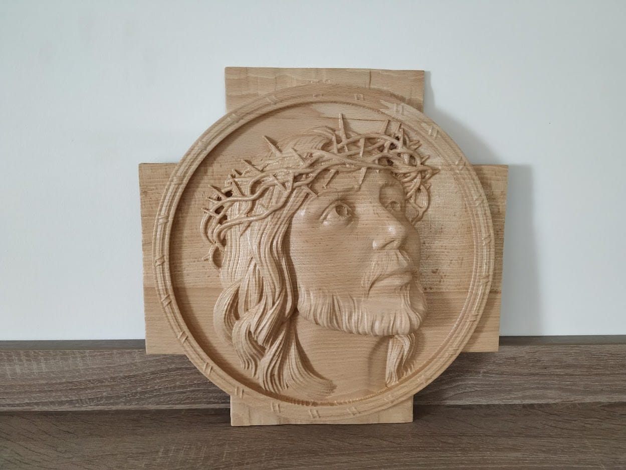 P askorze ba Drewniana Jezus Chrystus W Koronie Cierniowej Wajdrew P askorze ba Drewniana Jezus Chrystus W Koronie Cierniowej Wajdrew